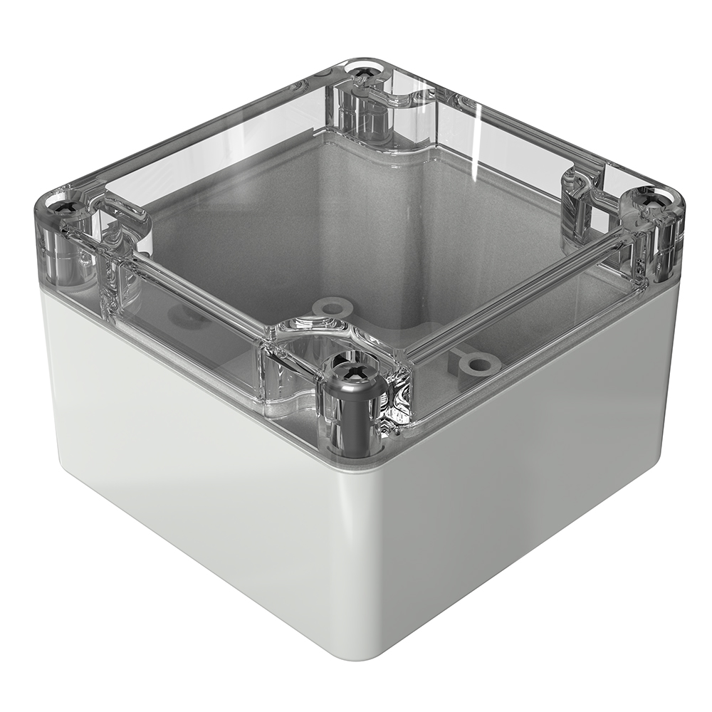 Polycarbonate Standard Enclosure 80 x 82 x 55 mm - Phoenix Mecano