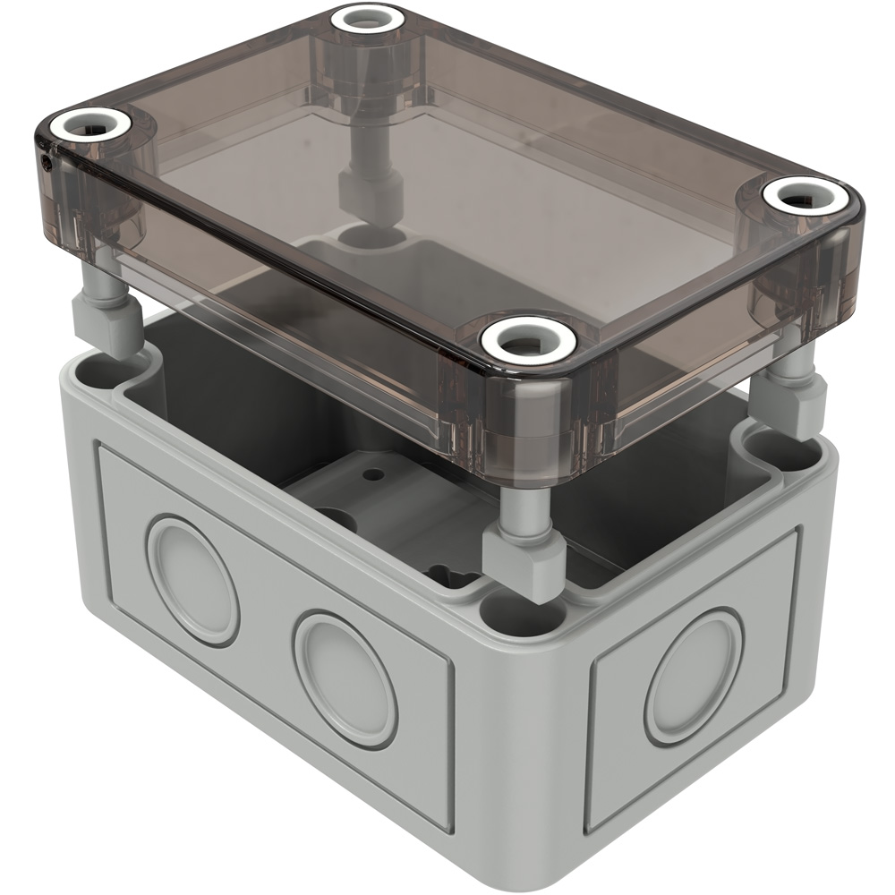 PCI Enclosure with Knock-Outs110 x 180 x 90 mm - Phoenix Mecano