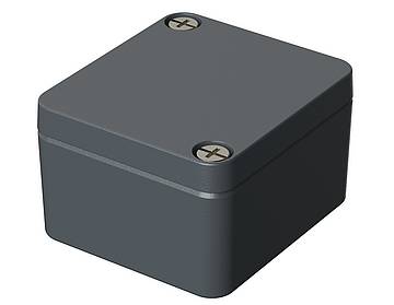 Enclosure, aluminium, with silicone lid seal - Phoenix Mecano - 01100010