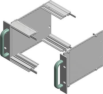 Handles for subracks, natural-colored anodized aluminium - Phoenix ...